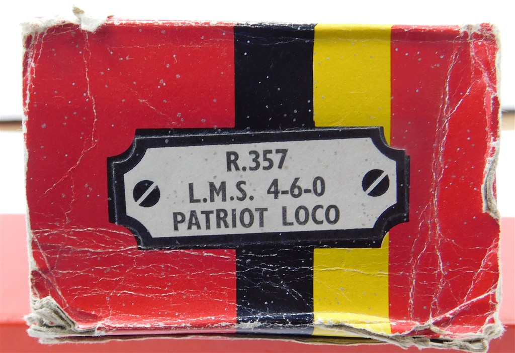 Elaine's Trains - Hornby R357 tender drive LMS Patriot 4-6-0 steam loco ...