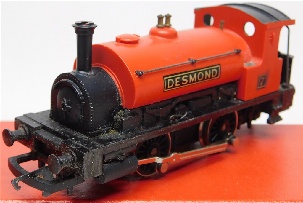 Elaine's Trains - Hornby Caledonian Railway Pug 0-4-0ST steam loco ...