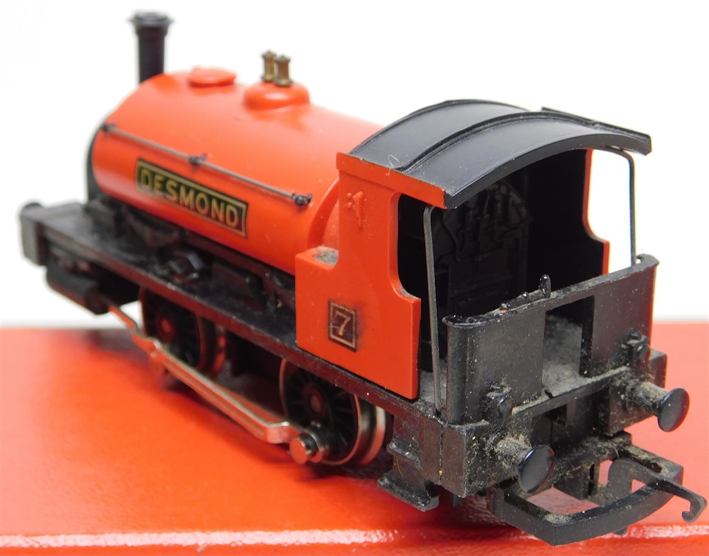 Elaine's Trains - Hornby Caledonian Railway Pug 0-4-0ST steam loco ...