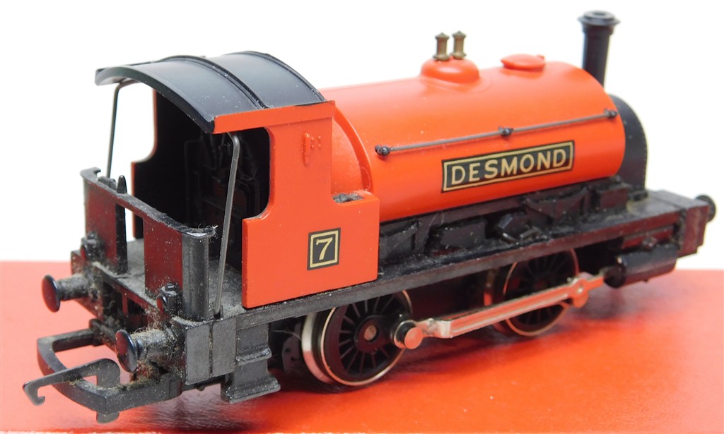Elaine's Trains - Hornby Caledonian Railway Pug 0-4-0ST steam loco ...
