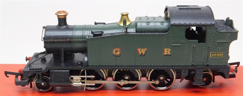 Elaine's Trains - Lima GWR Small Prairie 2-6-2T steam loco number 4589 ...