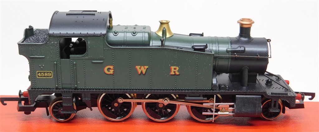 Elaine's Trains - Lima GWR Small Prairie 2-6-2T steam loco number 4589 ...